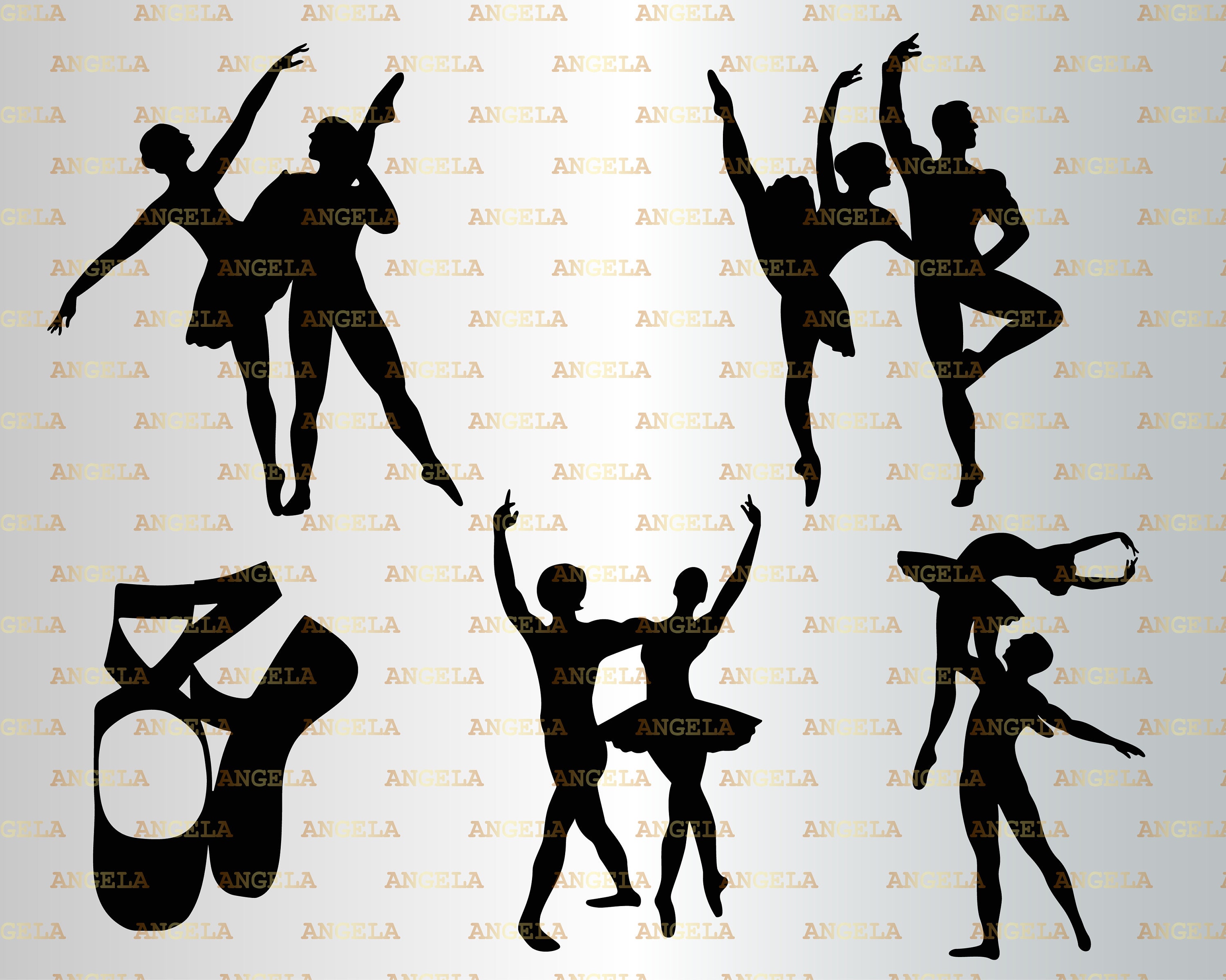 Ballerina Svg Bundle Ballet Dancer Svg Ballet Shoes Girls | Etsy