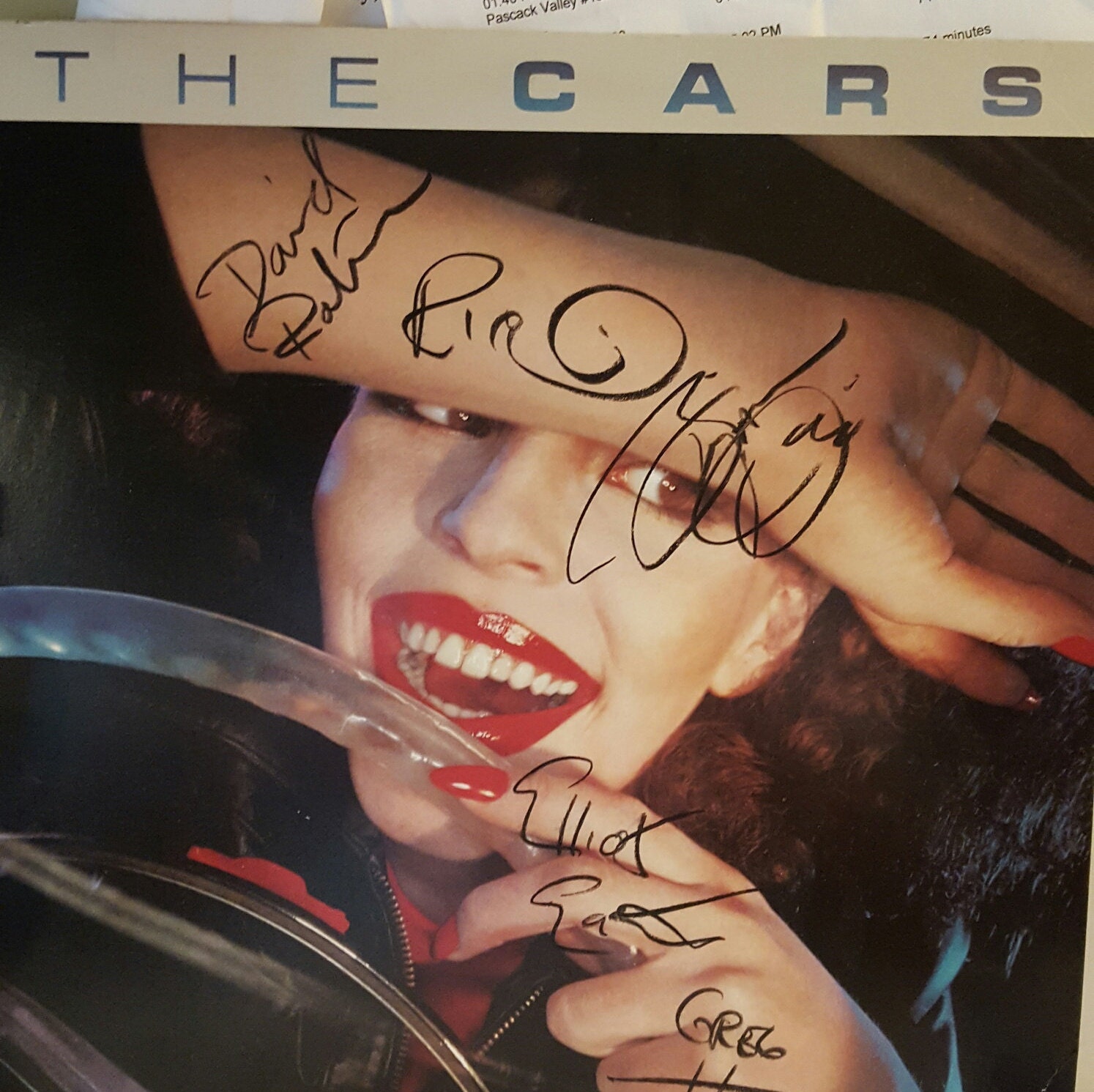 Cars Debut Album- Signed by All 5 Members-signatures Verified by PSA ...