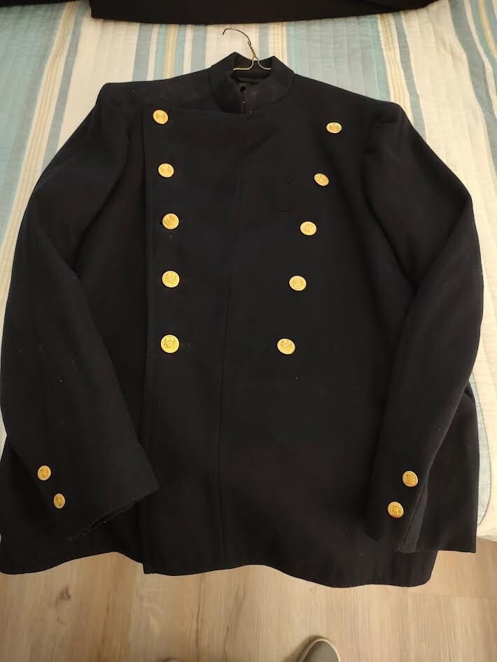 Vintage NYPD Choker- 1950's 1960's These NYPD Coats Are Completely Out ...