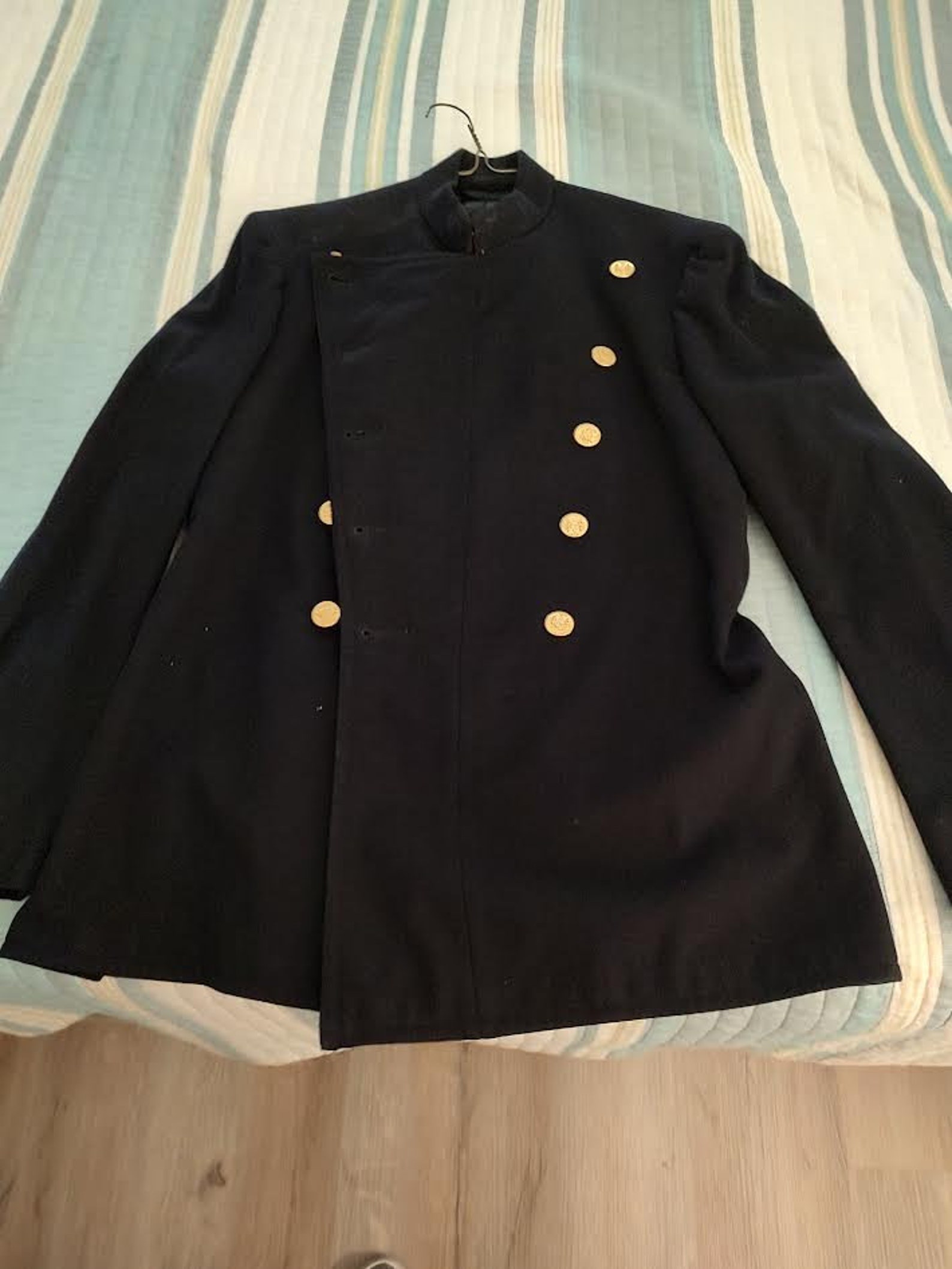 Vintage NYPD Choker- 1950's 1960's These NYPD Coats Are Completely Out ...
