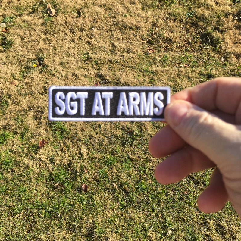 Sgt at Arms Patch - Etsy