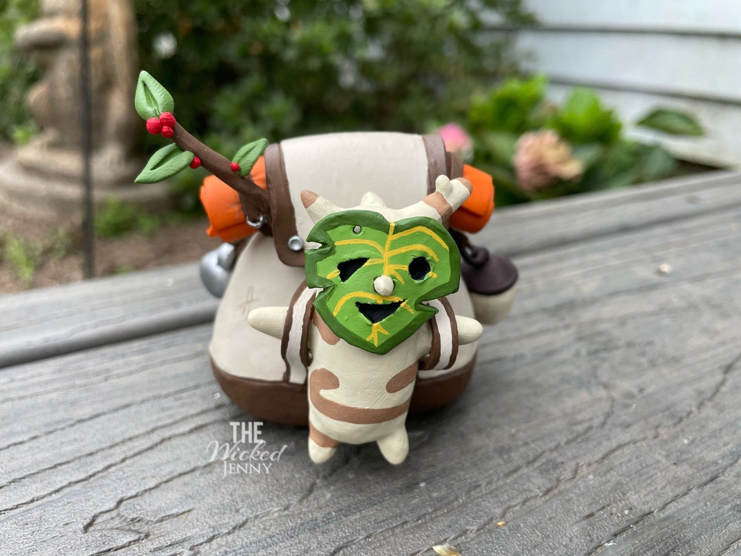 LAST CHANCE OOAK Polymer Clay Korok With Backpack - Etsy