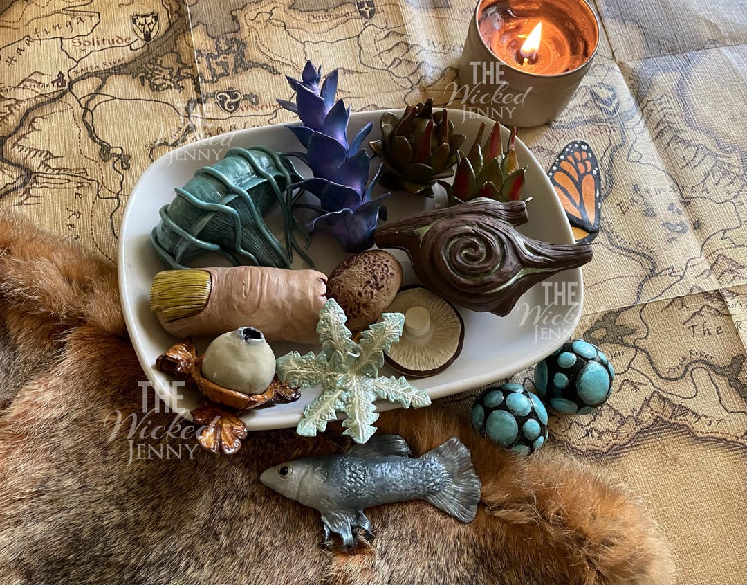 Made to Order - Polymer Clay - Skyrim Alchemy Ingredients - Please Read ...