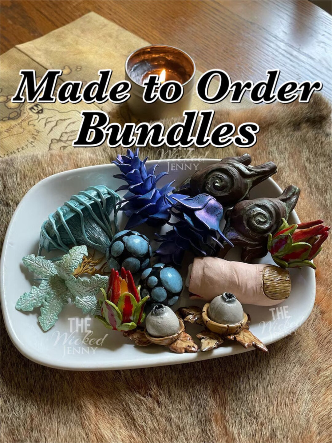 MADE TO ORDER Polymer Clay Alchemy Ingredient Bundle Please Read ...