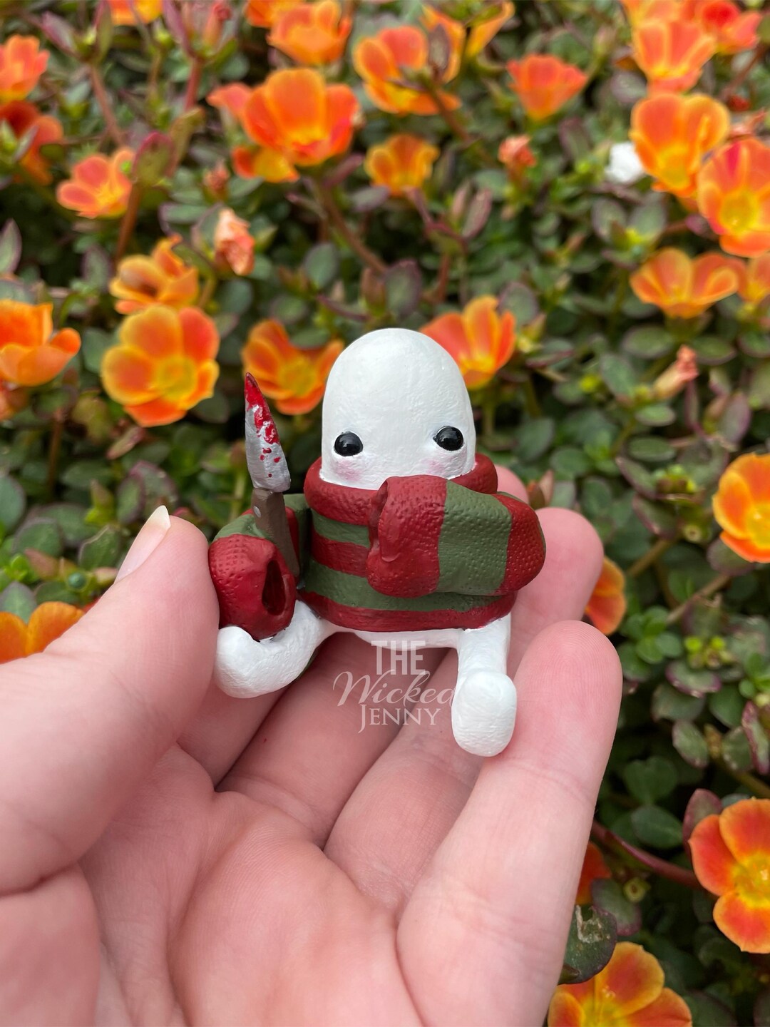 Chibi Handmade Polymer Clay Fresno Nightcrawler Cryptid Horror Art ...