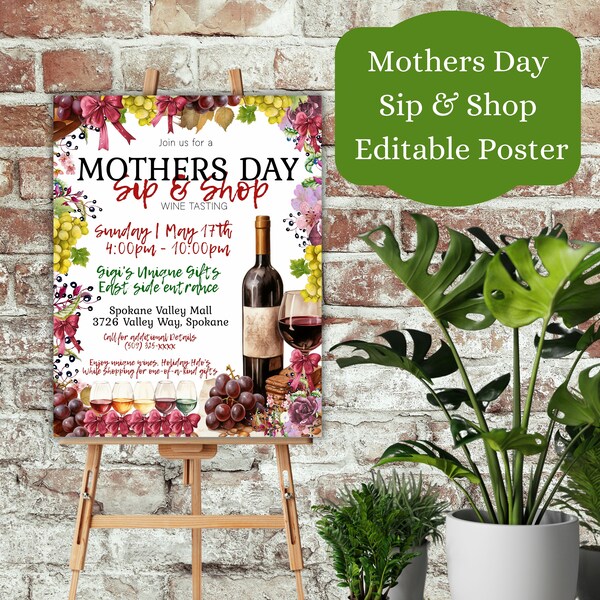 Mother's Day Poster - Etsy