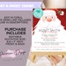 Secret Santa Party Invitation, 8.5 X 11 Inch Invitation Flyer, Edit and ...