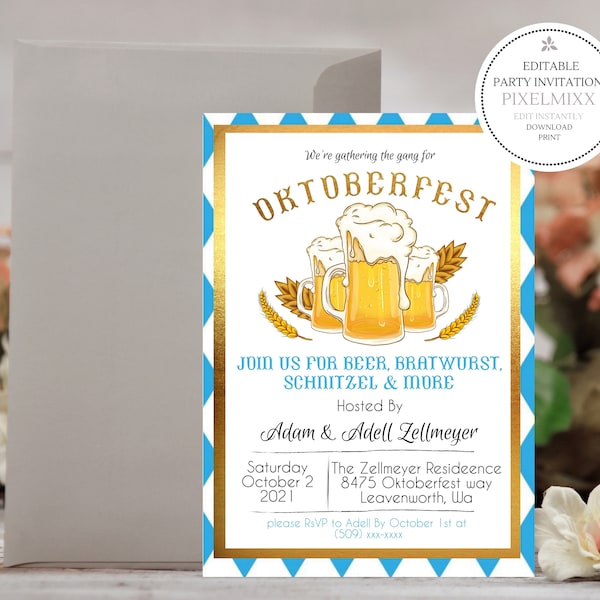 Oktoberfest Party - Etsy
