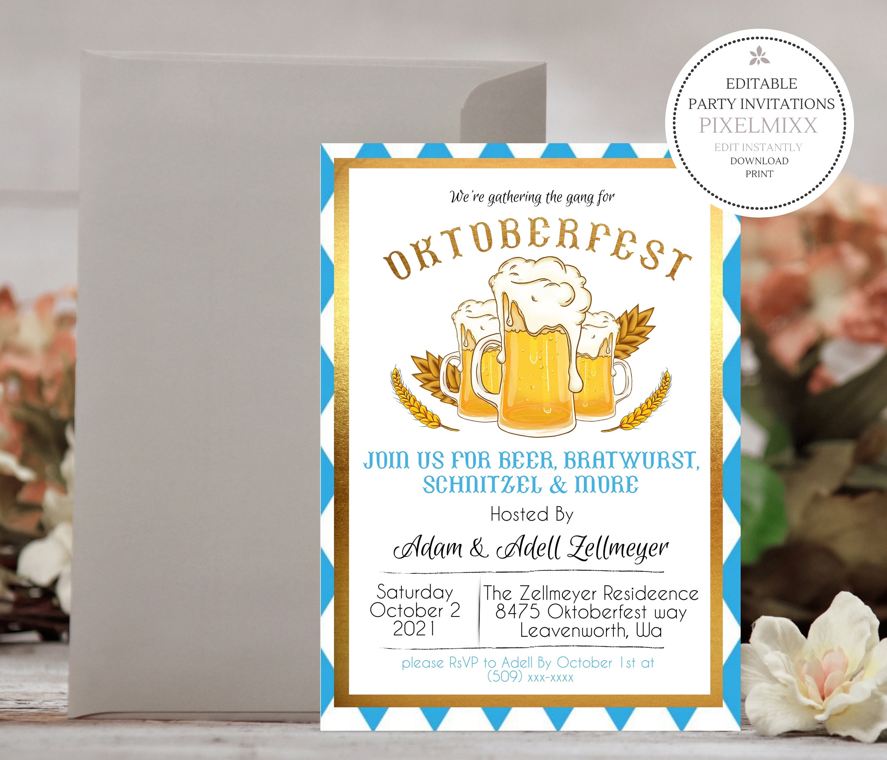 Oktoberfest Invitation Wording Are You Ready For Some Fantastic