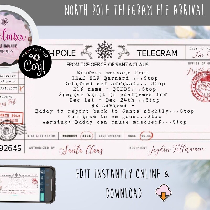Telegrams - Etsy