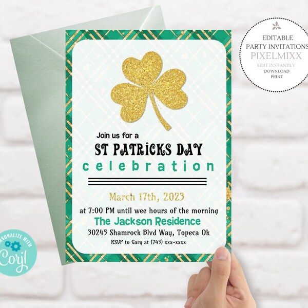 Irish Invitation - Etsy