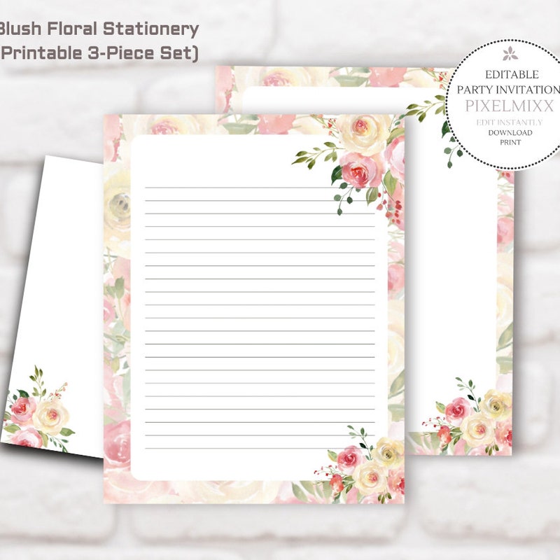 Girly Stationery - Etsy