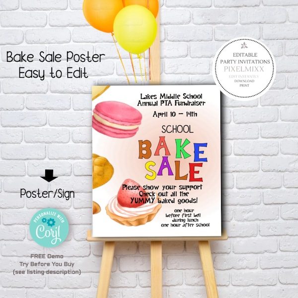 Bake Sale - Etsy