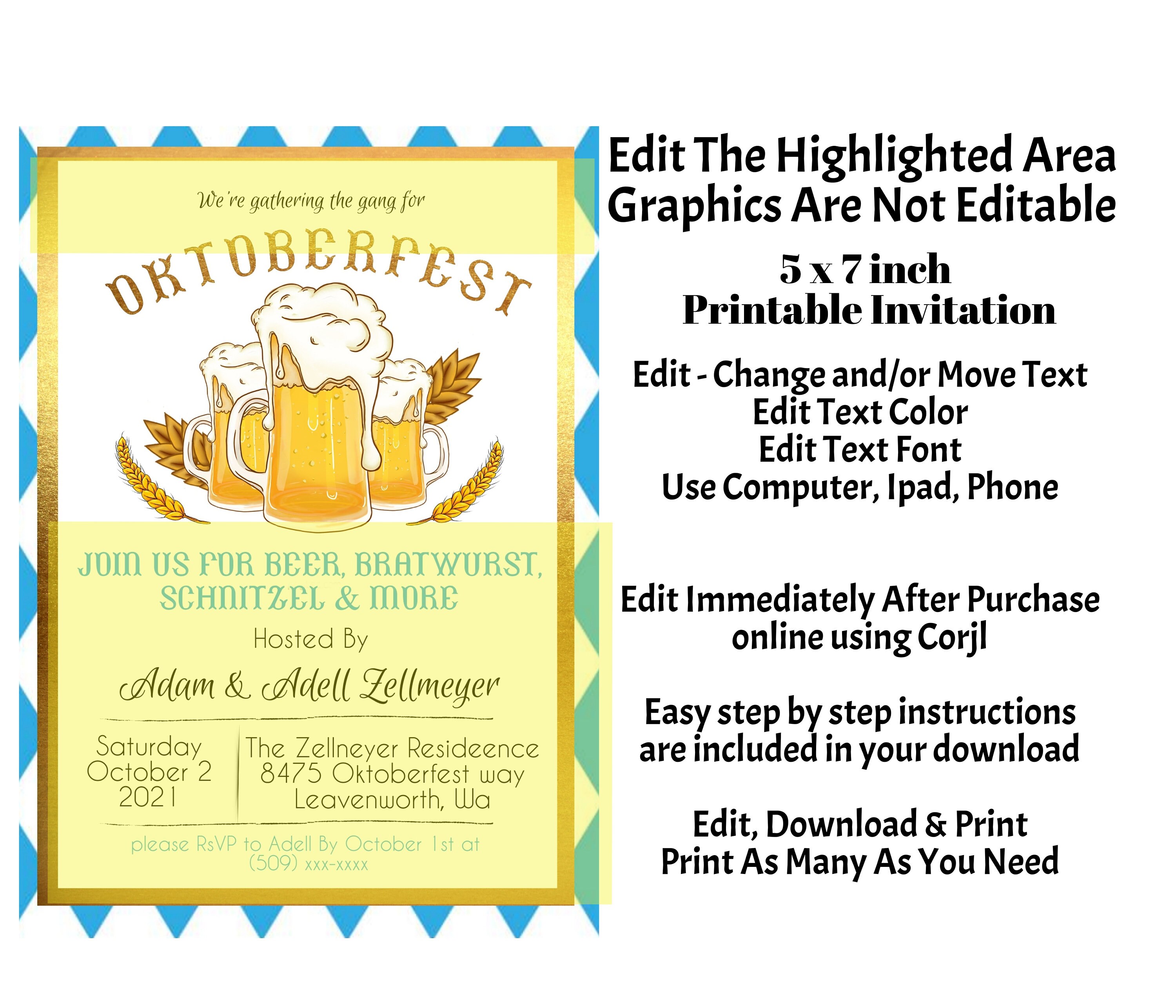 Oktoberfest Invitation Wording Are You Ready For Some Fantastic