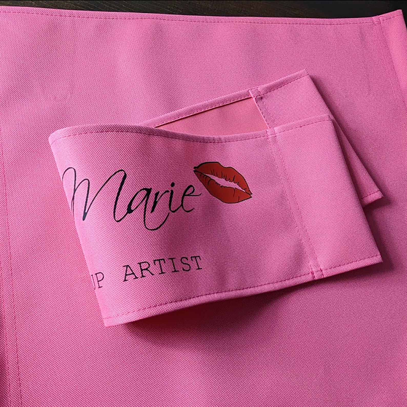 Personalized Pink Director Chair Covers Set for Makeup Artist - Etsy