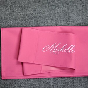 Personalized Pink Director Chair Covers Set for Makeup Artist and ...