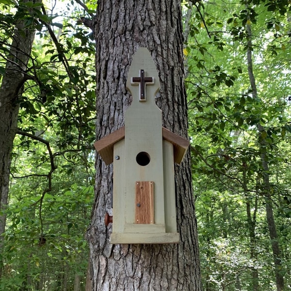 Vintage Church Bird House - Etsy