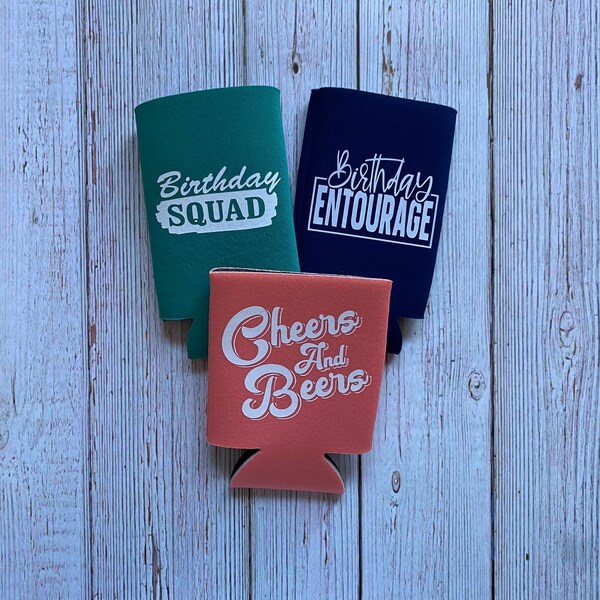 Birthday Entourage - Etsy