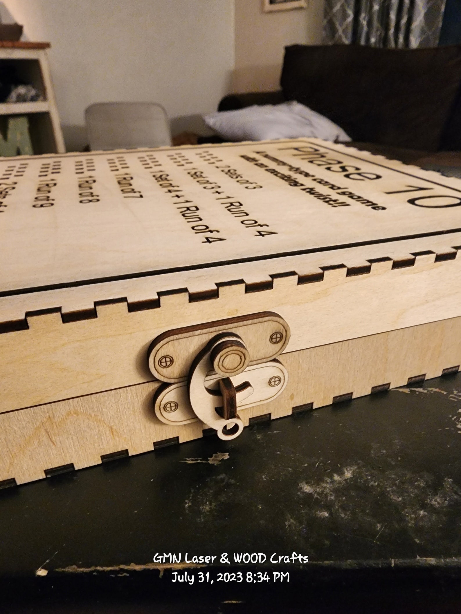 SVG ONLY Phase Ten Box Game SVG - Etsy