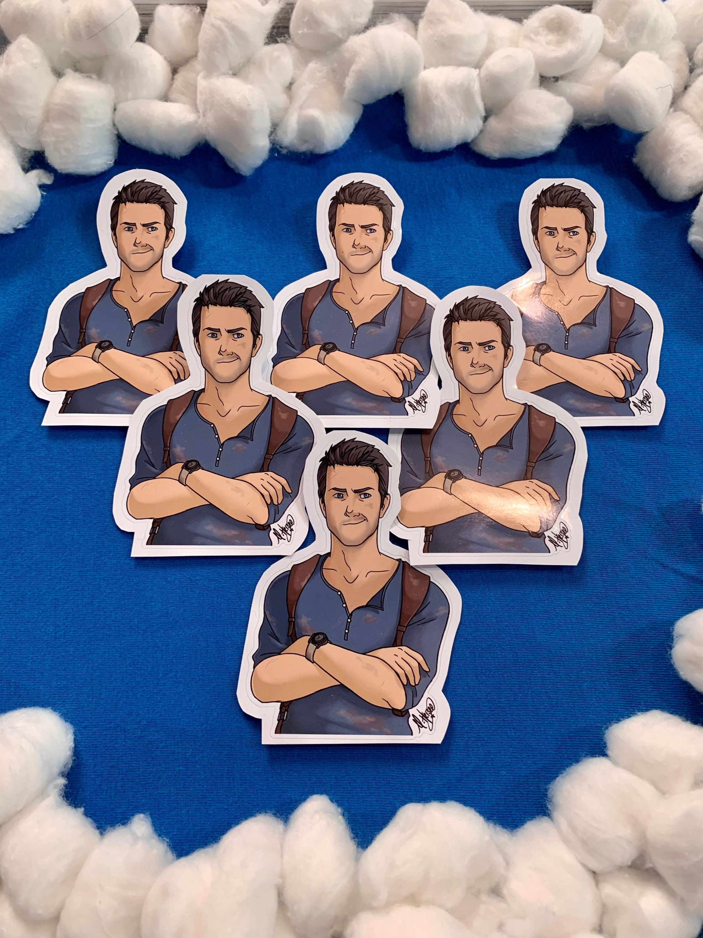 Uncharted Nathan Drake Sticker - Etsy UK