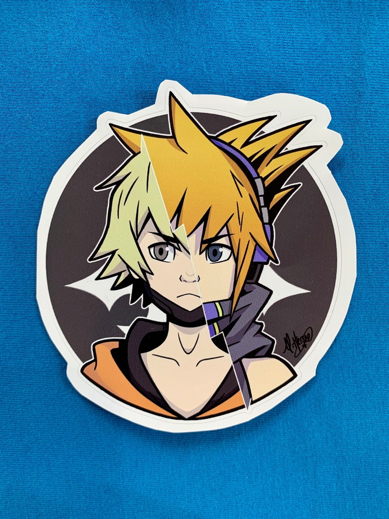 Neku X Rindo the World Ends With You Sticker - Etsy