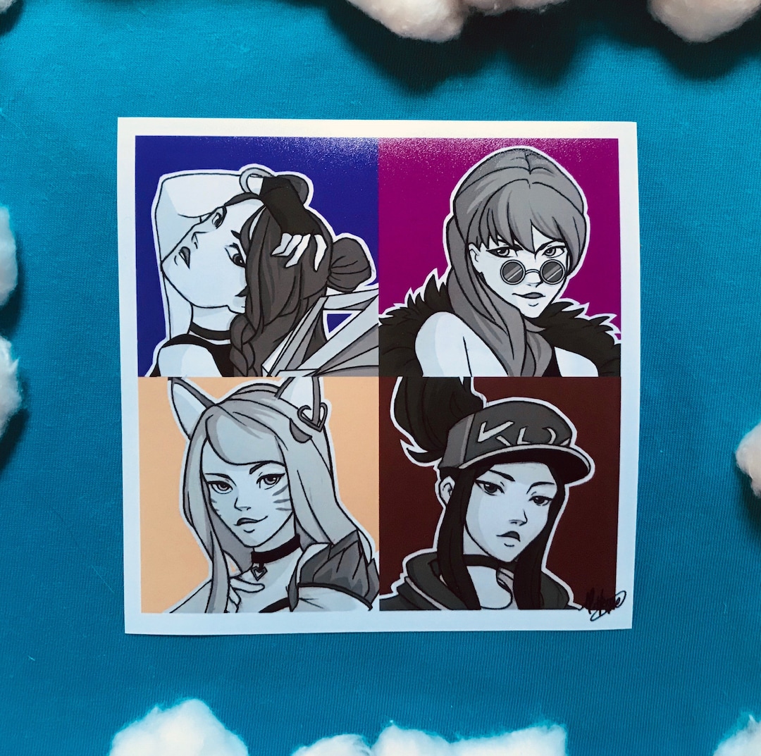 Kda - Mini Print - Etsy