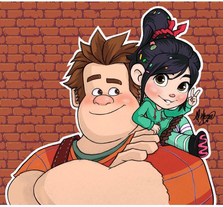 Wreck It Ralph - Mini Print - Etsy