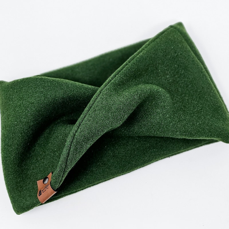 Dog Infinity Scarf Green - Etsy UK