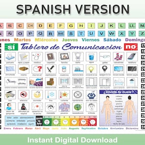 New/improved Communication Board for Hospital, Resident Care, or Home ...
