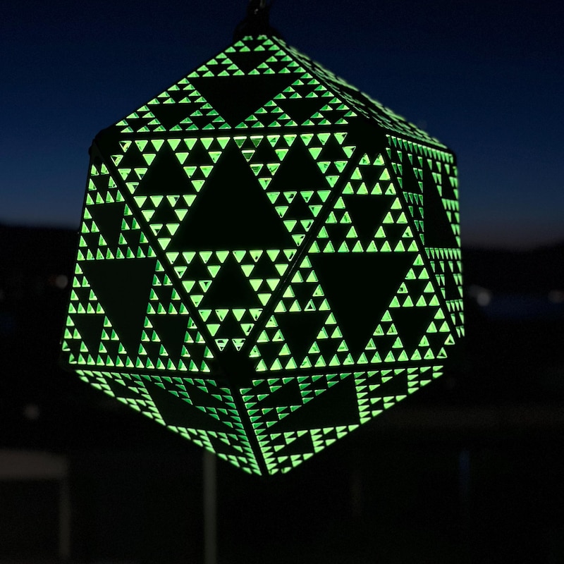 Sacred Geometry Lamp - Etsy
