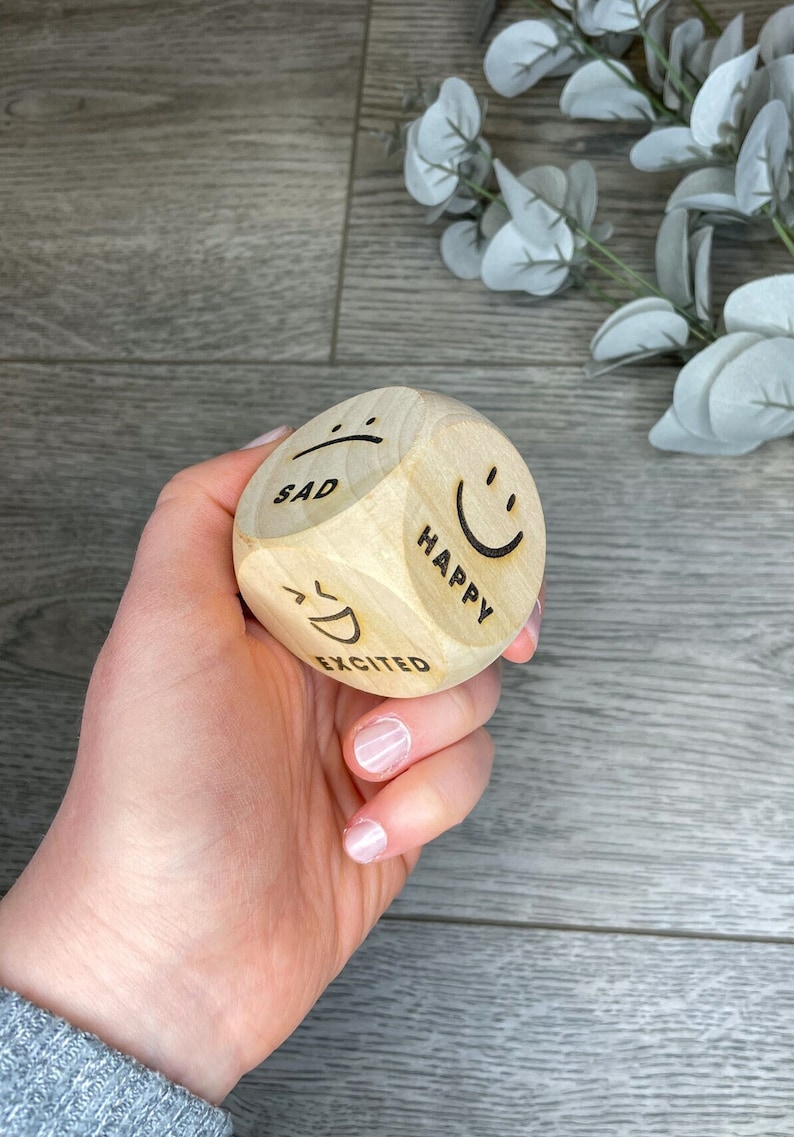 Emotions Dice Feelings Dice Emotional Literacy Resource - Etsy UK