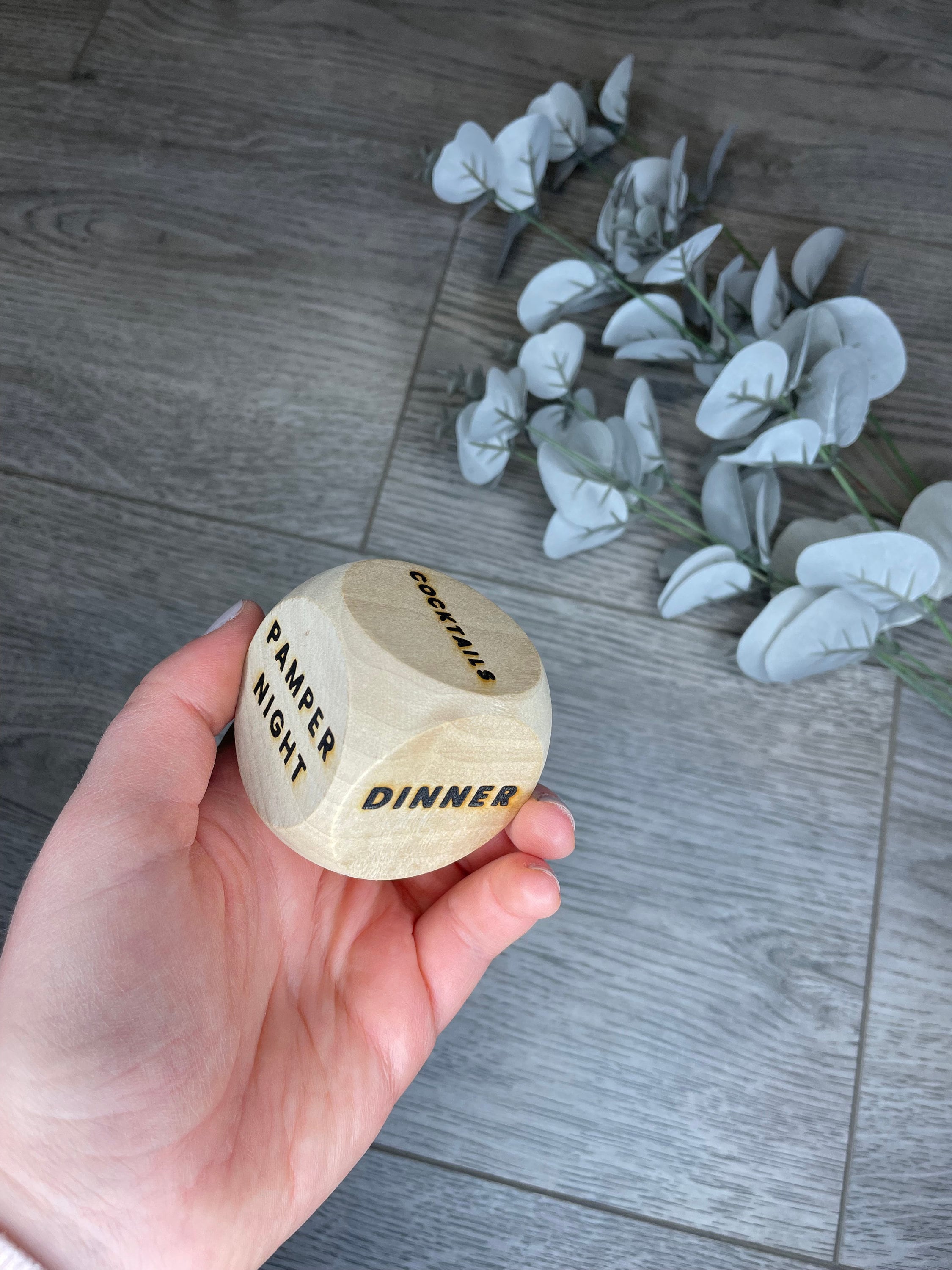 Date Night Dice Wooden Dice Couples Gift Novelty Gifts - Etsy