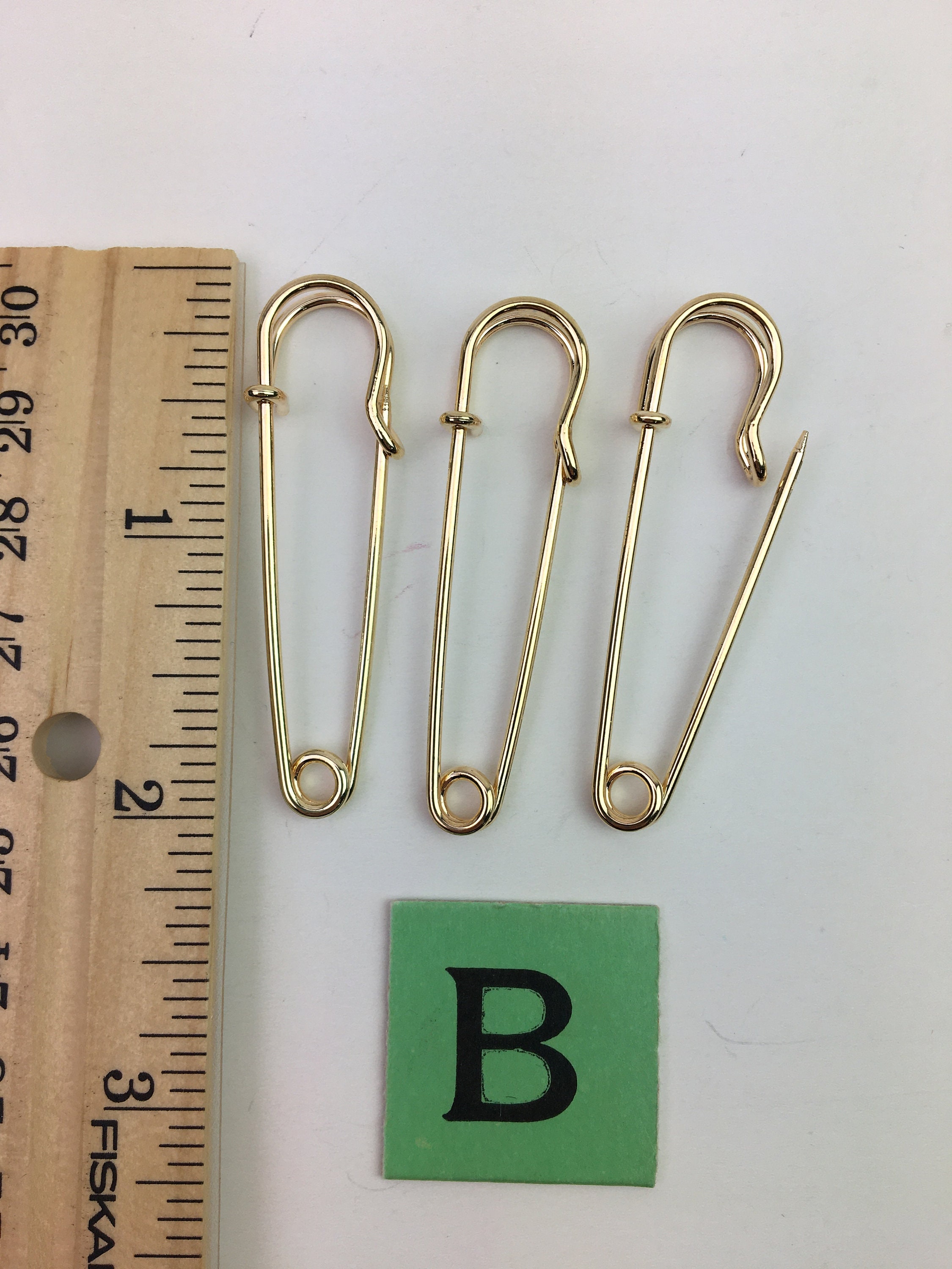 Large Vintage Style Safety Pin's | Etsy