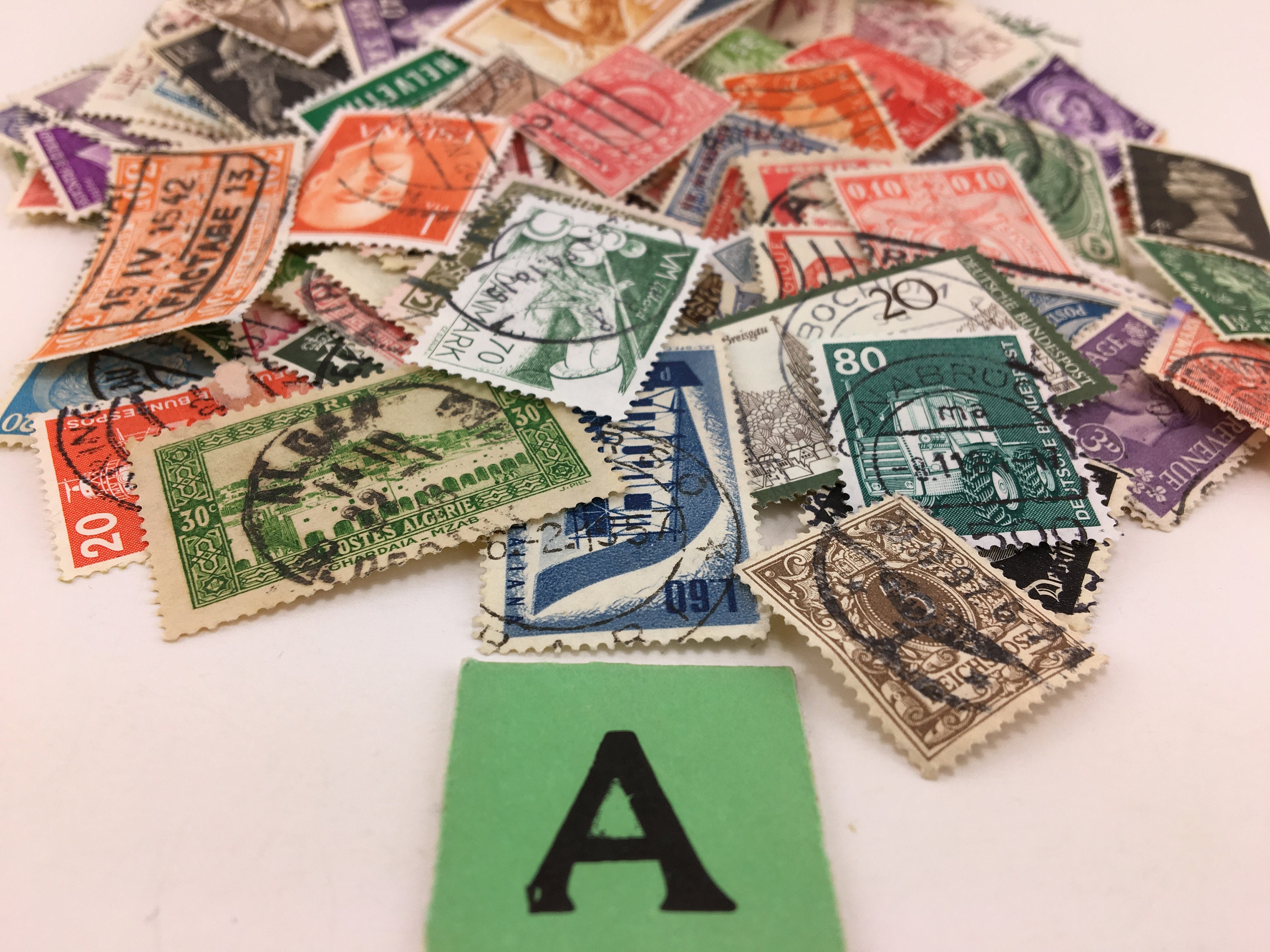 Vintage Postage Stamps - Etsy