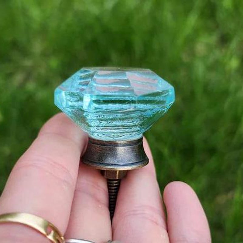 Blue Knobs - Etsy