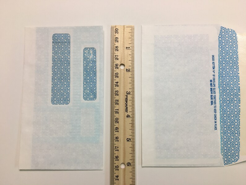 Vintage Double Window Envelopes 15 Pieces - Etsy