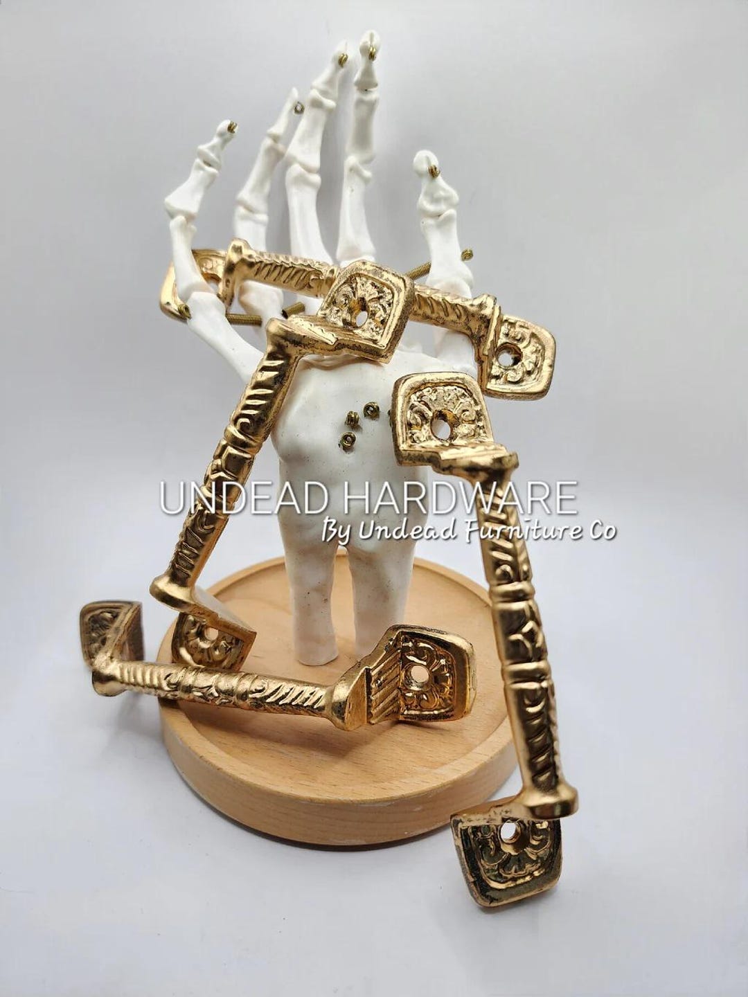 Pharaoh ~gold Cast Iron Drawer Pull -4pc Set - Etsy