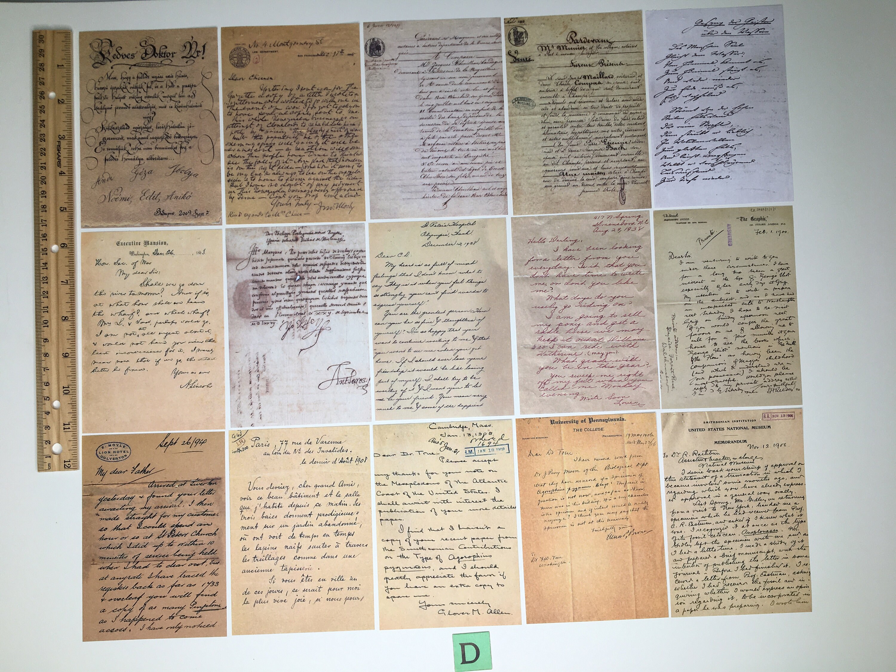 Vintage Style Pages staple Marks at Top of Pages - Etsy