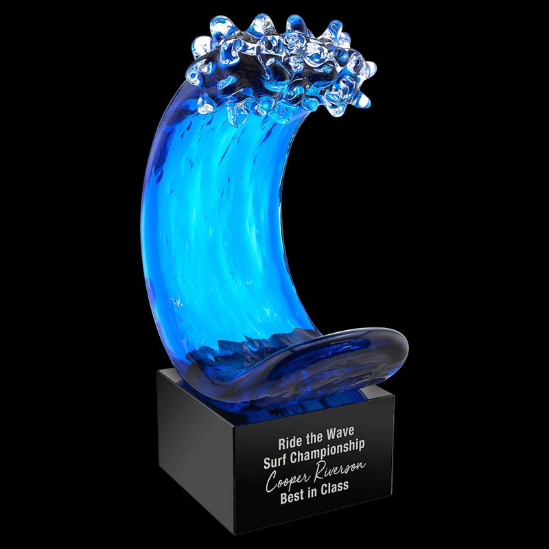 Wave Trophy - Etsy
