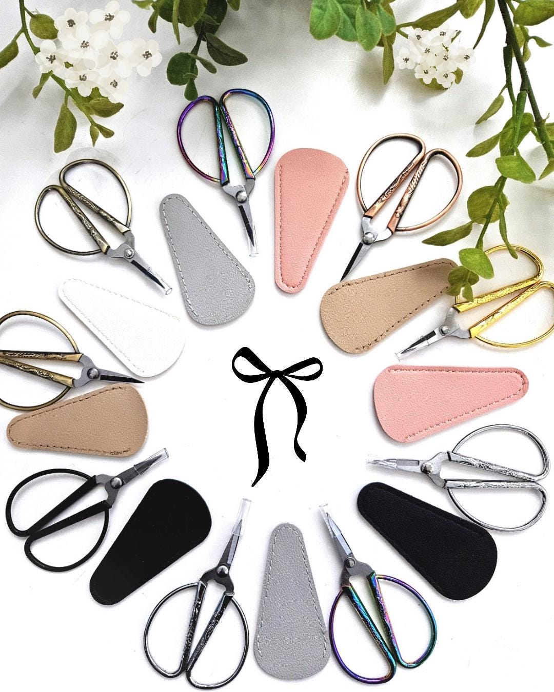 Pretty Crafting Scissors: Small Embroidery, Knitting, Crochet Scissors ...