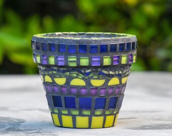Mosaic pots | Etsy