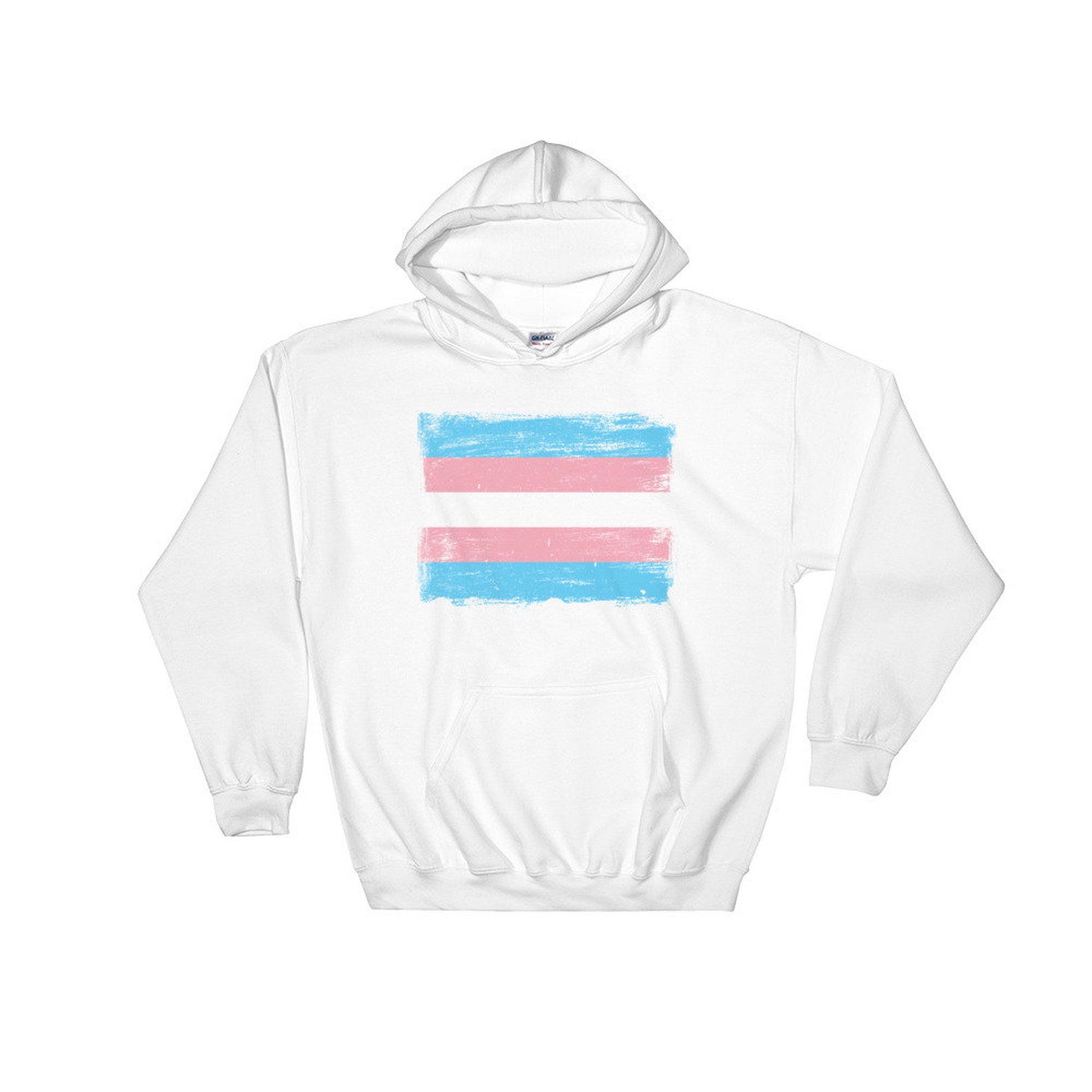 Transgender Pride Flag Hoodie Sweatshirt | Etsy