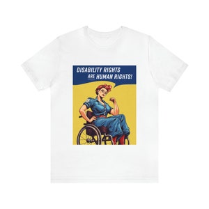 Disability Rights Are Human Rights - Retro Style Advocacy Poster ...