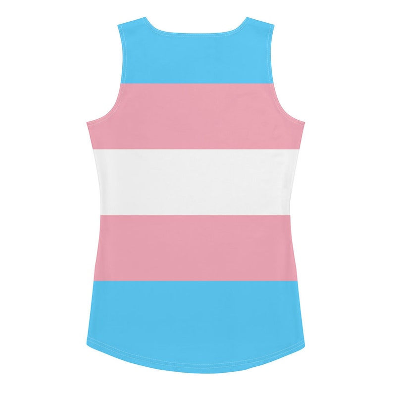 Transgender Pride Flag Tank Top Masc and Femme Fits MTF - Etsy