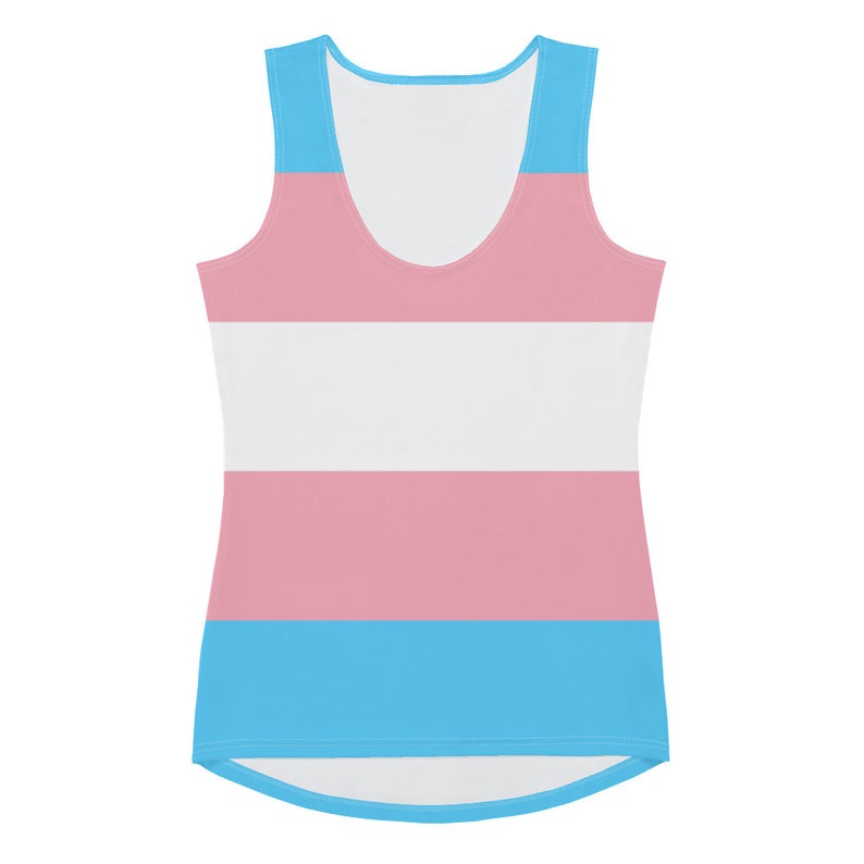 Transgender Pride Flag Tank Top Masc and Femme Fits MTF - Etsy