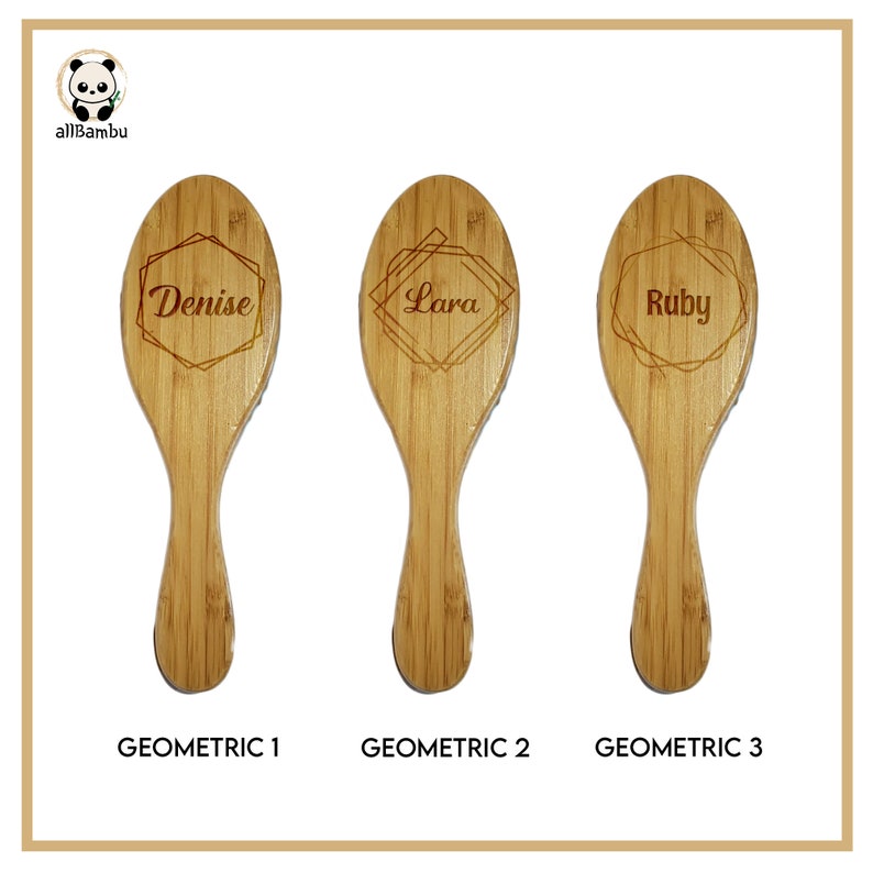 Personalized Engraved Wooden Hair Brush, Perfect Gift Ideas for ...