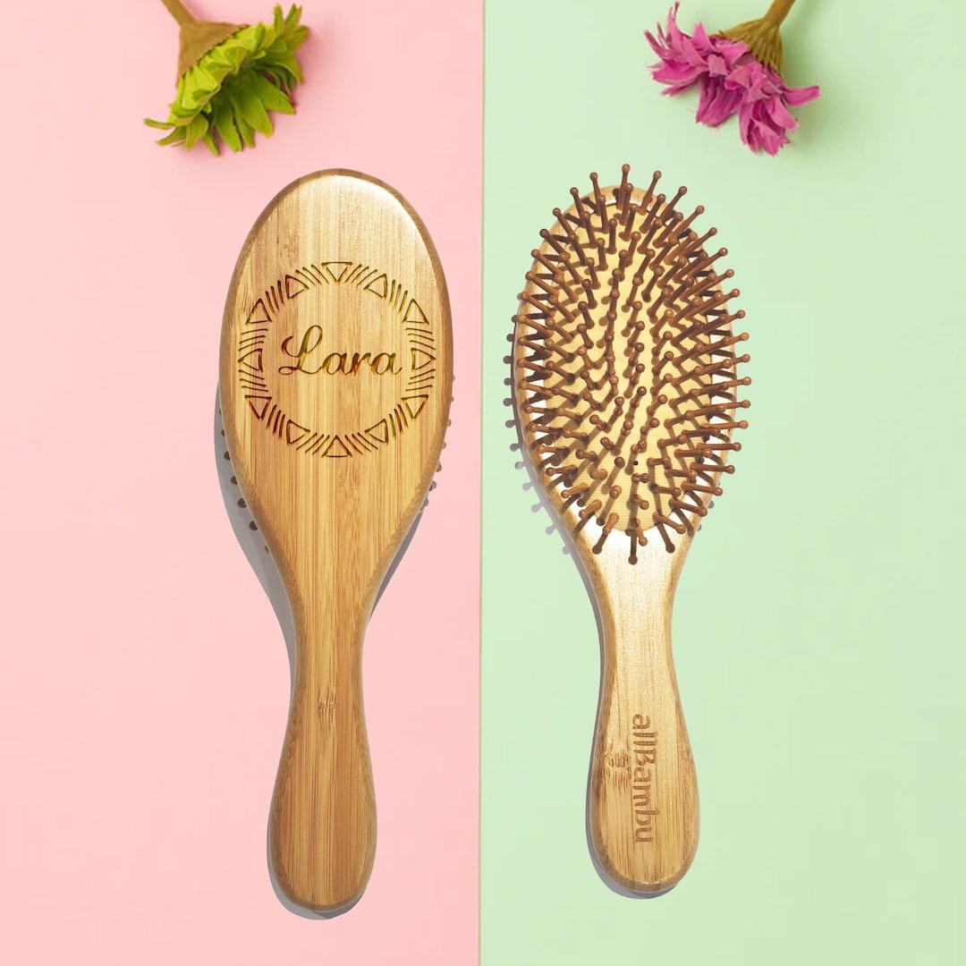 Personalized Engraved Wooden Hair Brush, Perfect Gift Ideas for ...