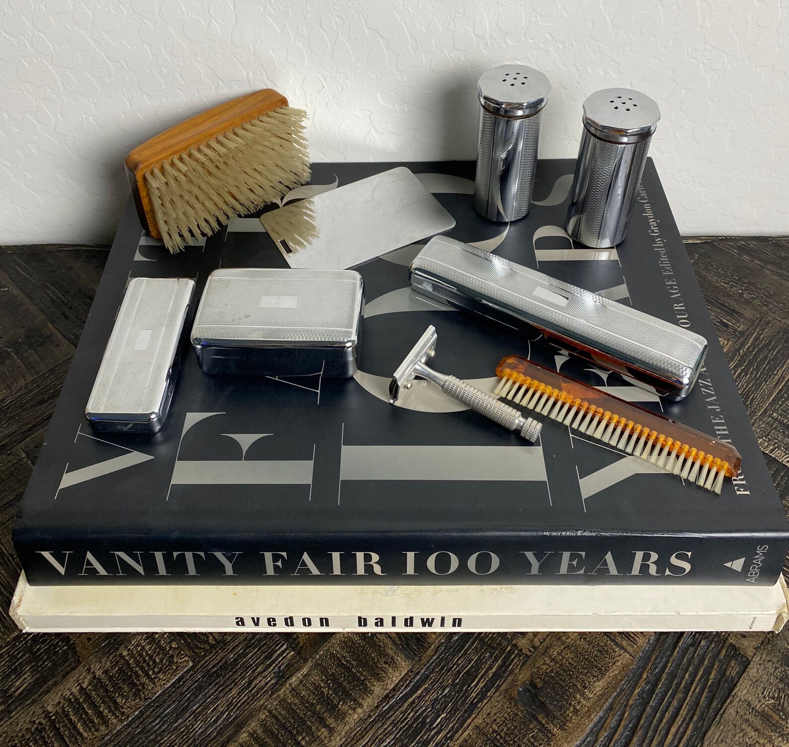 Antique Men's English Shaving Kit: Vintage PAL & Darwin Razors - Etsy