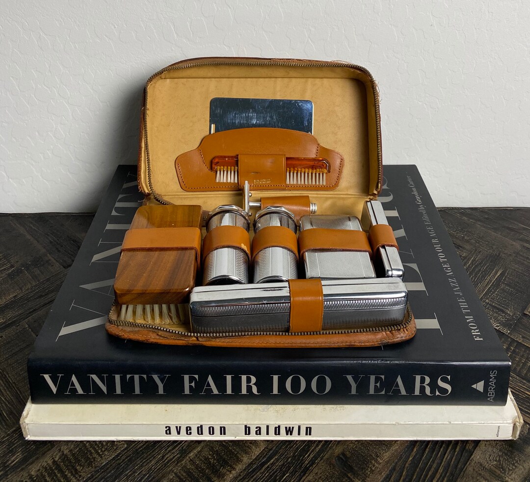 Antique Men's English Shaving Kit: Vintage PAL & Darwin Razors - Etsy