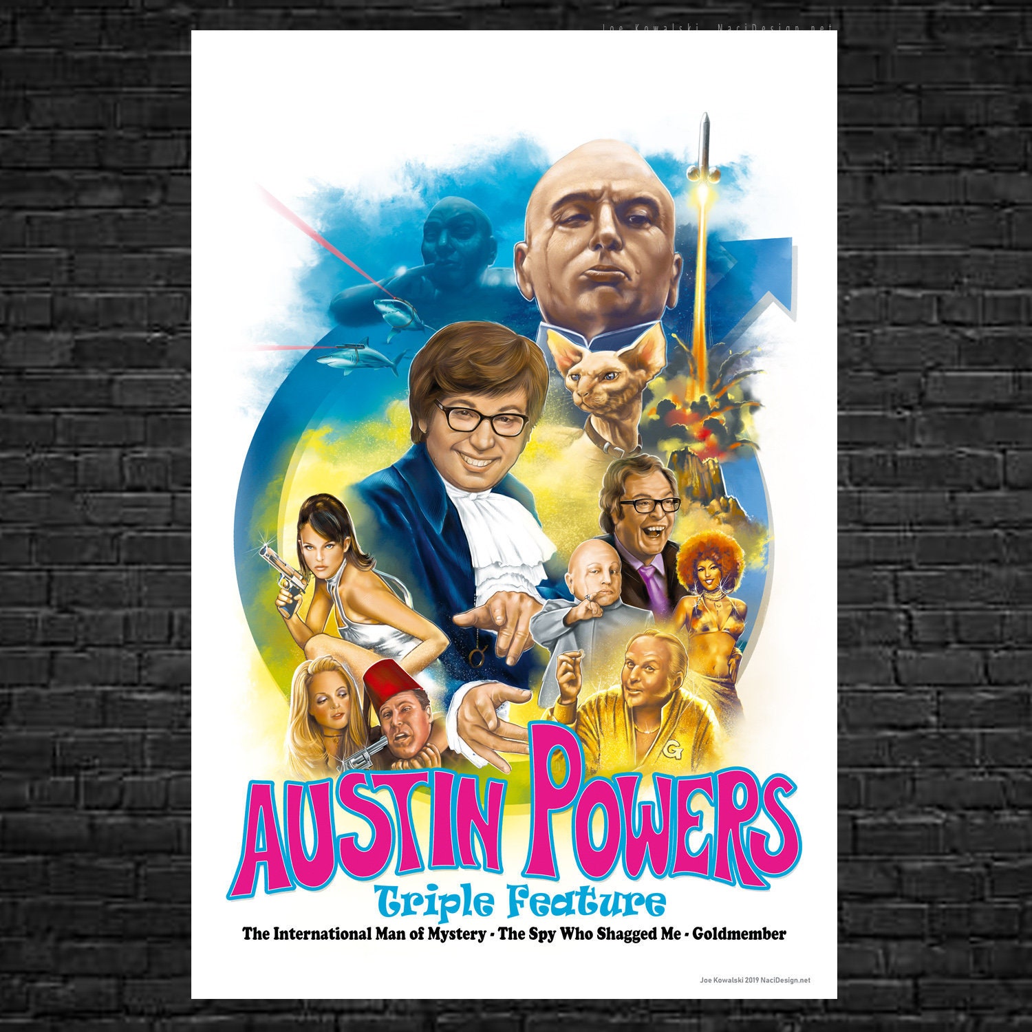 Austin Powers Movie Poster
